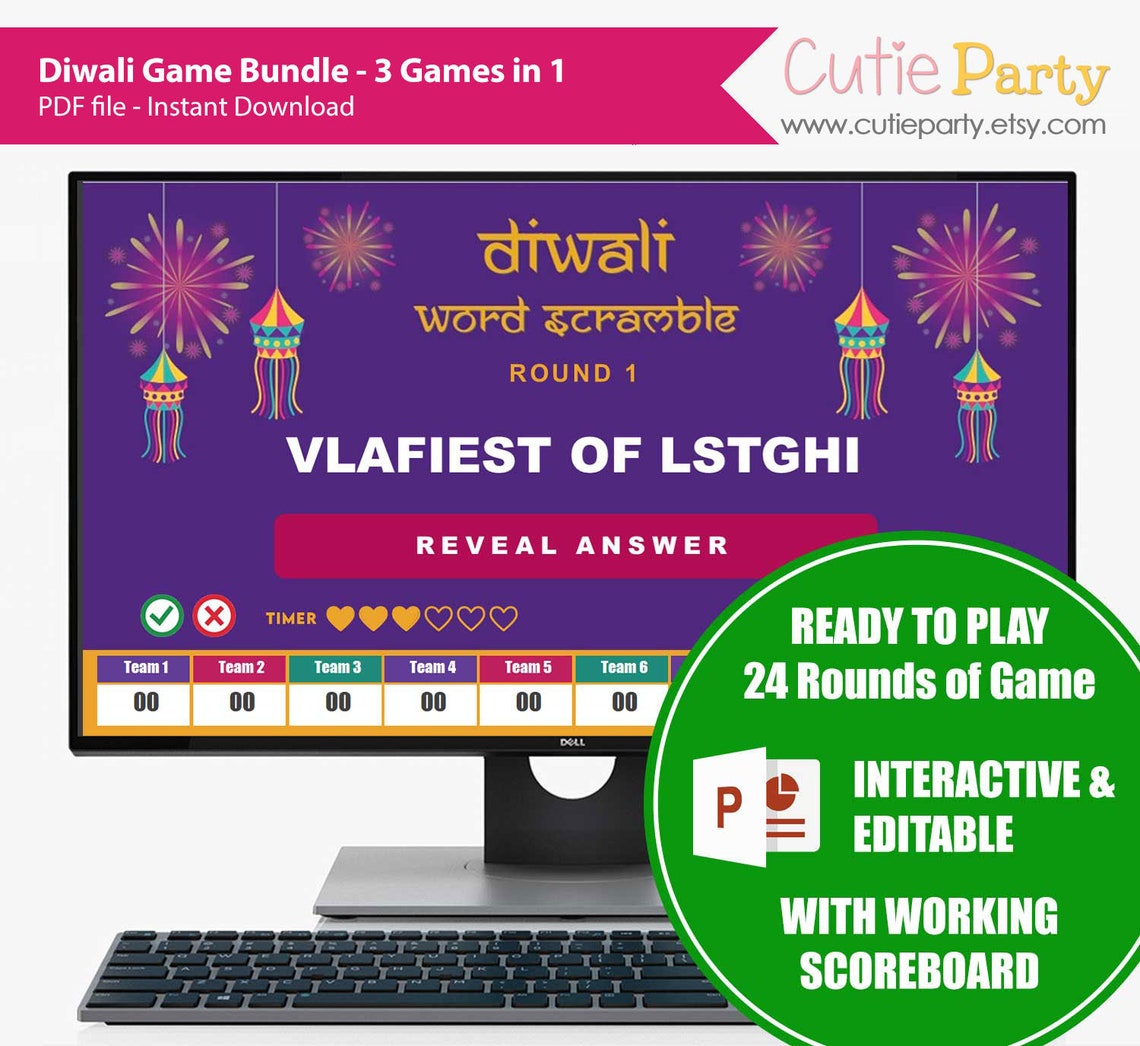 Diwali Party Games Virtual Game Party Diwali Party Game - Etsy
