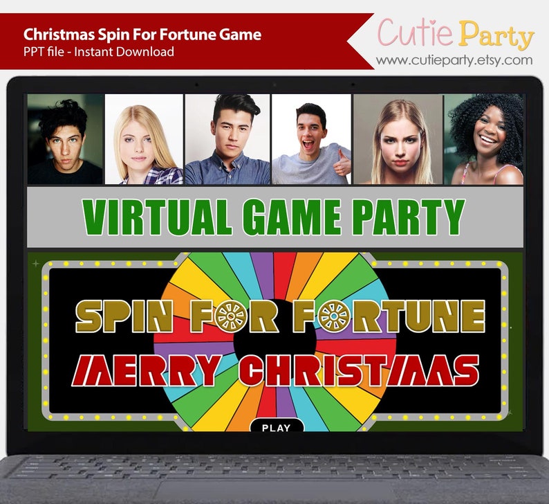 Wheel of Fortune Christmas Wheel of Fortune Christmas - Etsy Canada