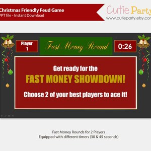 Christmas Friendly Feud Game, Christmas Trivia Game, Virtual Christmas ...
