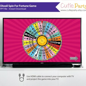 Wheel of Fortune, Diwali Wheel of Fortune, Diwali Trivia Quiz, Indian ...