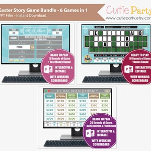 Easter Story Games, Easter Bible Game, Trivia Quiz, Easter Feud ...