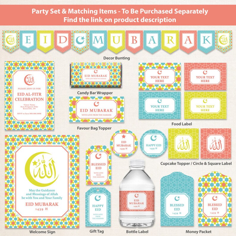 Eid Mubarak Photo Booth Prop Eid Photo Booth Prop Islamic - Etsy