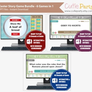 Easter Story Games, Easter Bible Game, Trivia Quiz, Easter Feud ...