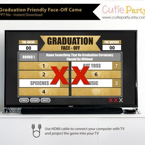 Graduation Friendly Face-off, Grad Party Trivia Game, Class of 2022 ...