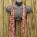 Reclaimed Trippy Tie Collar - Upcycled Mens Ties - Festival Pashmina ...