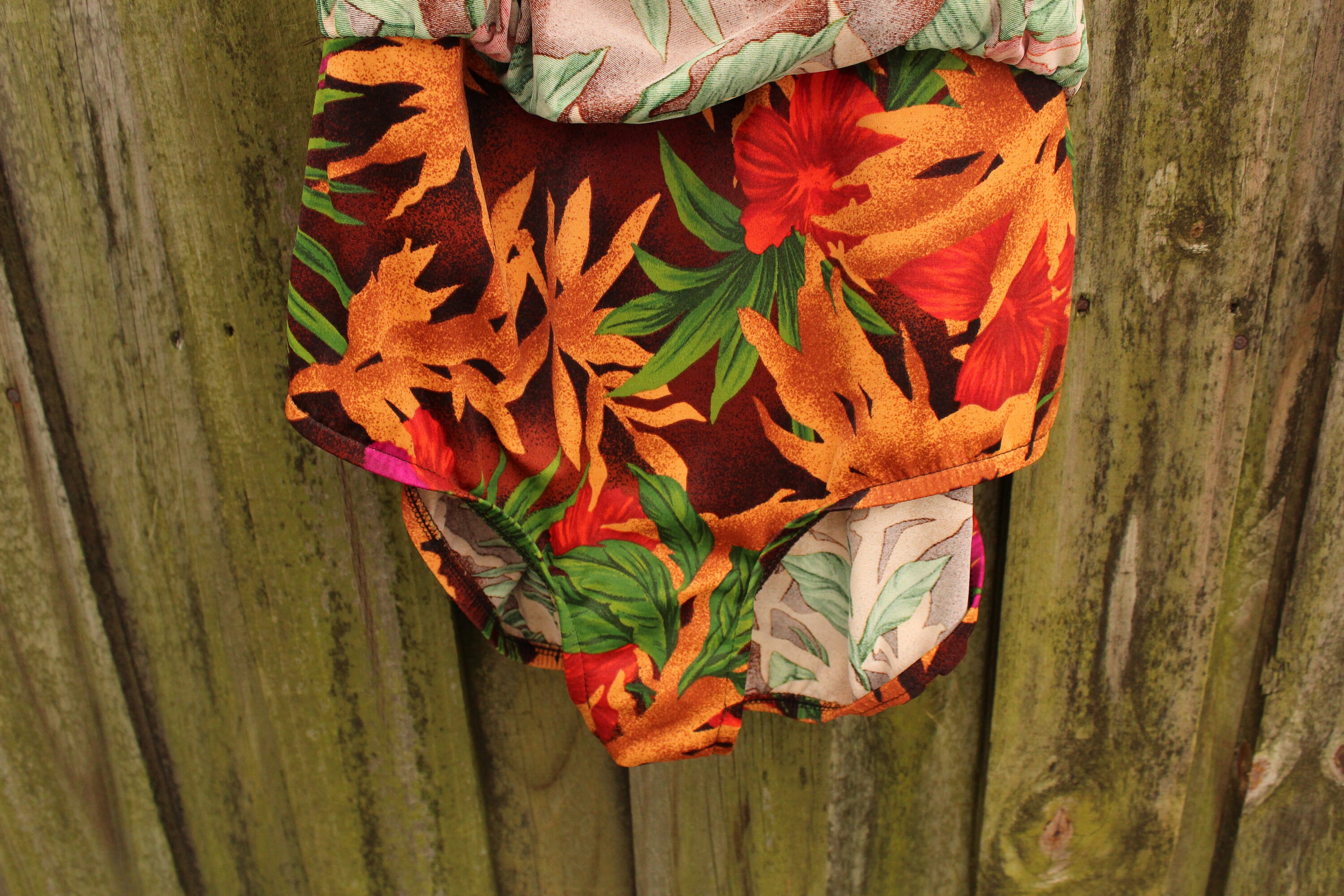 90s Tropical One Piece 90s One Piece Bathing Suit 90s - Etsy