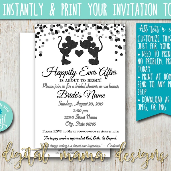 Minnie Mouse Bride - Etsy