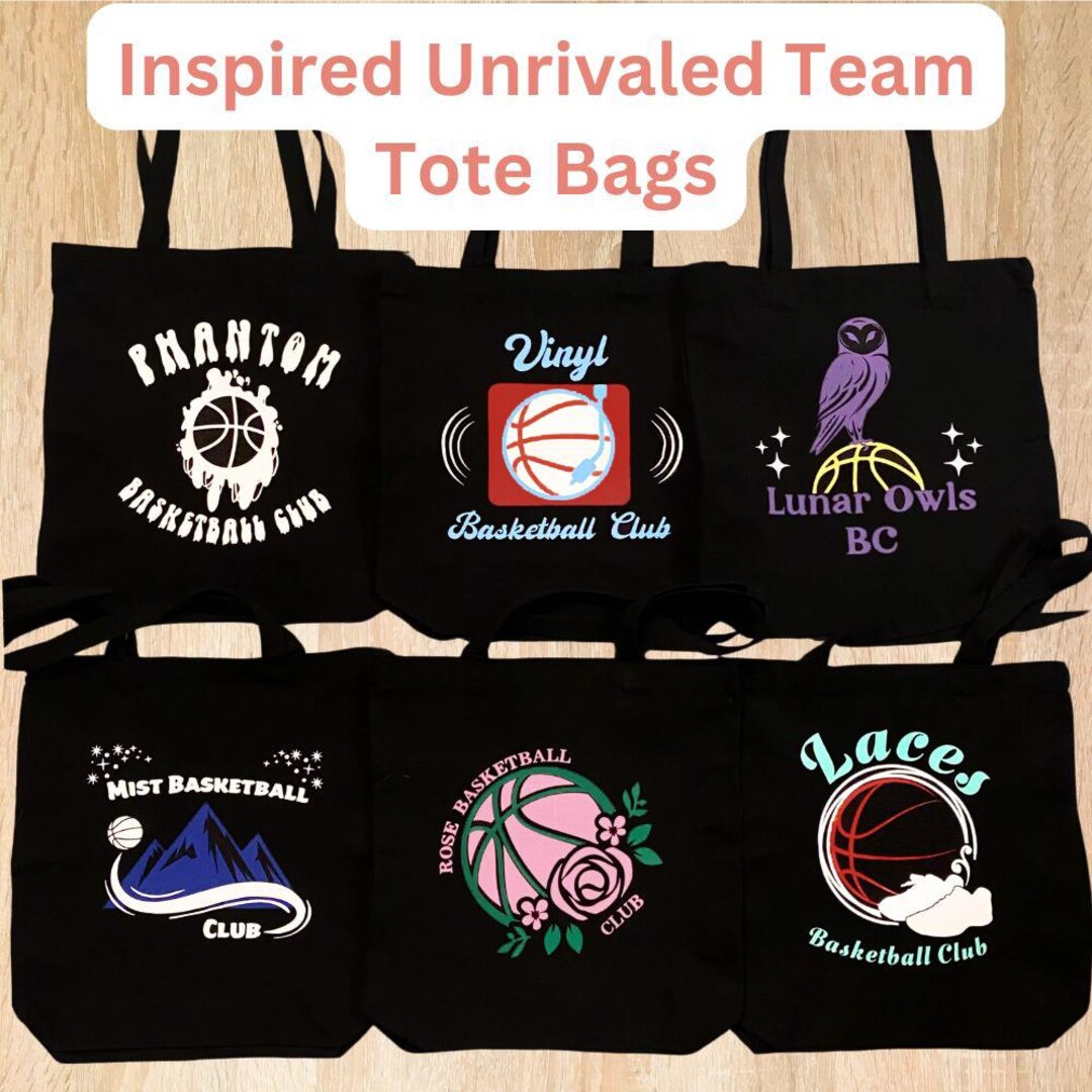 INSPIRED Unrivaled Basketball Club Tote Bags, Rose Bc, Mist Bc, Laces ...