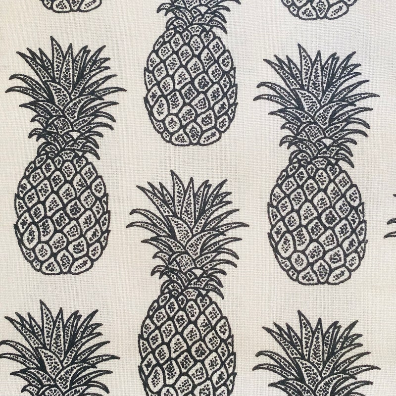 Pineapple Fabric - Etsy