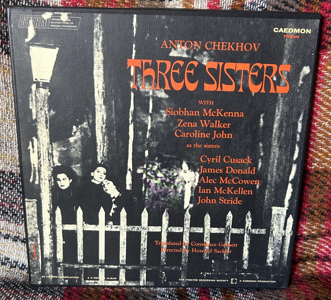 Chekhov Three Sisters Original Cast Recording LP Vinyl Record Boxed Set ...