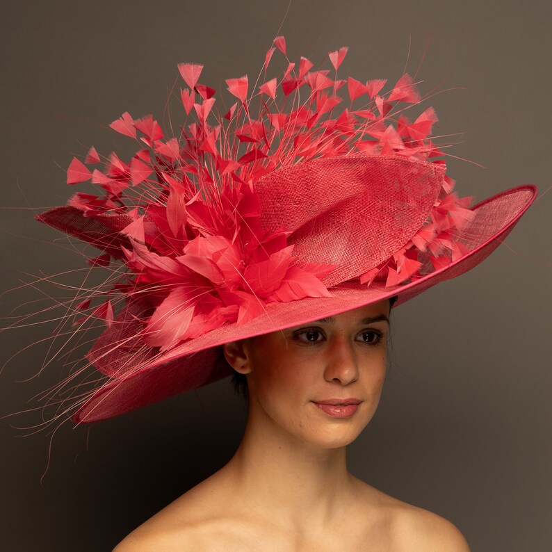 Pink Kentucky Derby Hat, Fascinator THG6554 - Etsy