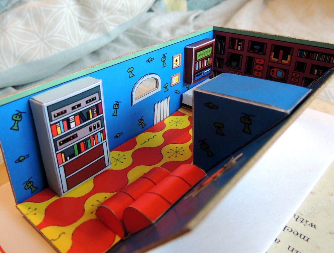 Hey Arnold! DIY Paper Diorama - Etsy