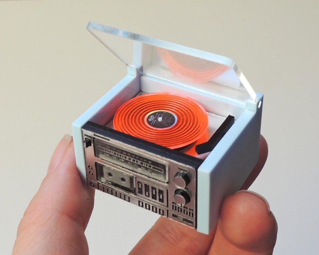 1:12 Miniature Record Player - Etsy