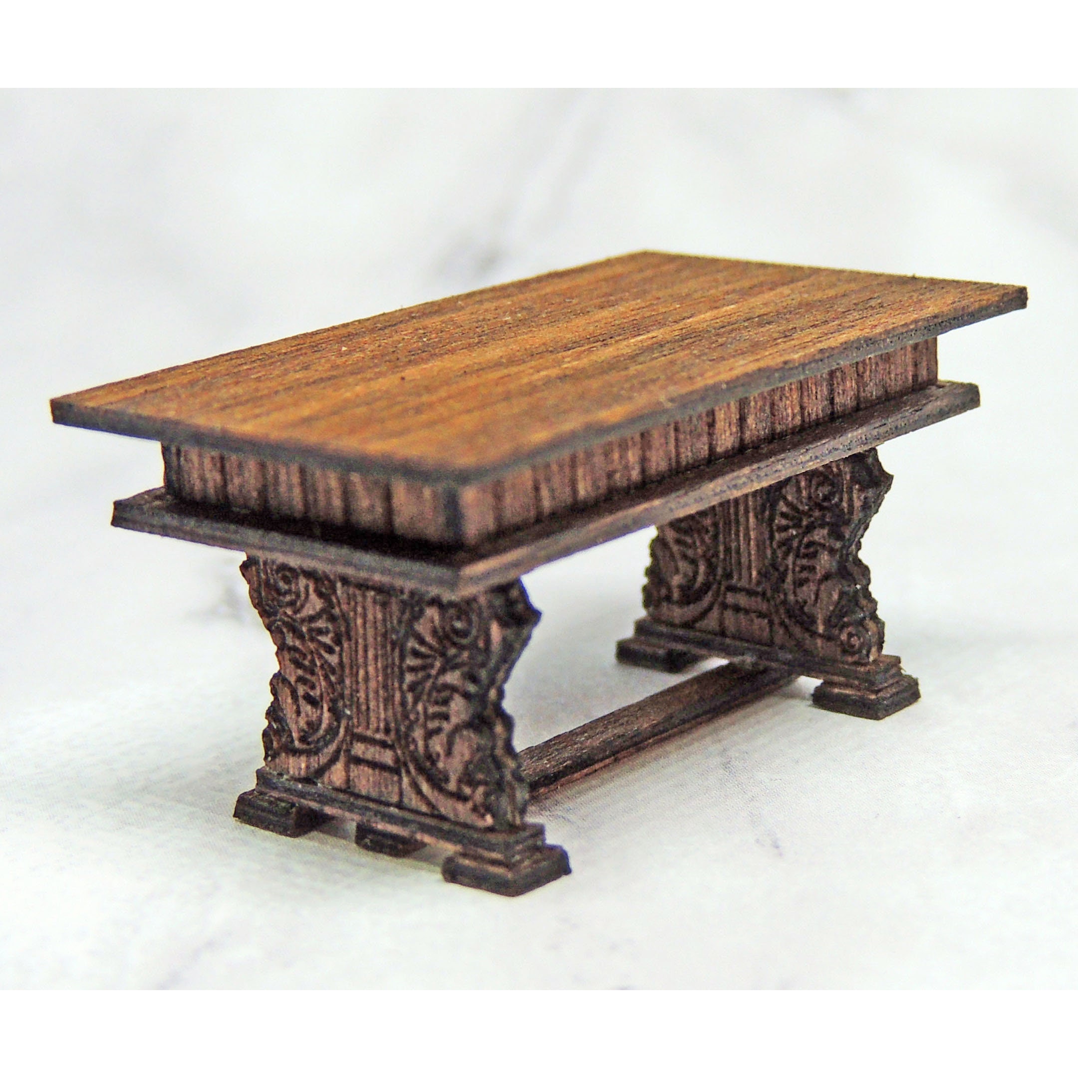 1:48 Carved Gothic Table KIT - Etsy