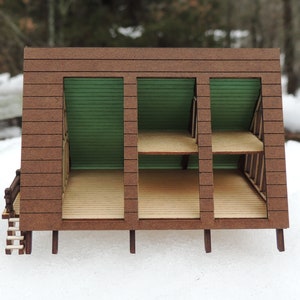 1:144 Scale A-frame Dollhouse KIT - Etsy