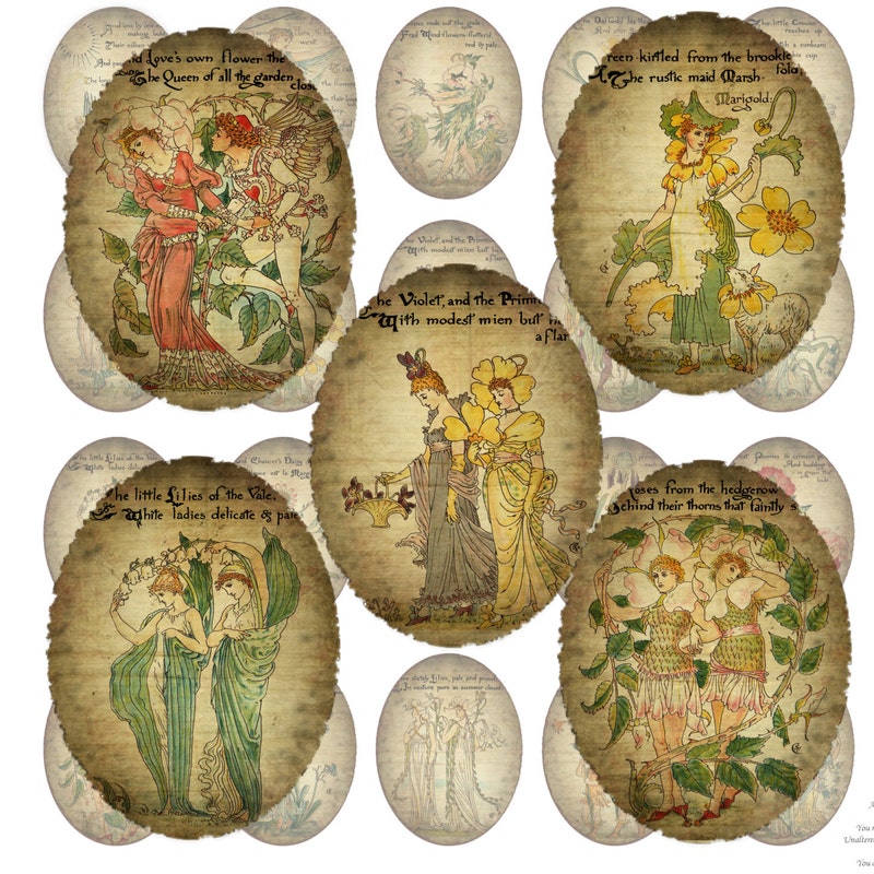 Decoupage Magnets - Etsy