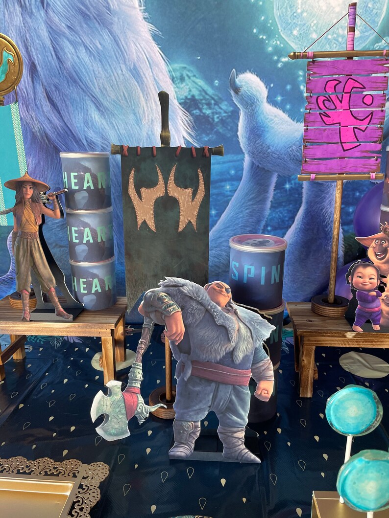 Raya and the Last Dragon Character Tent - Etsy