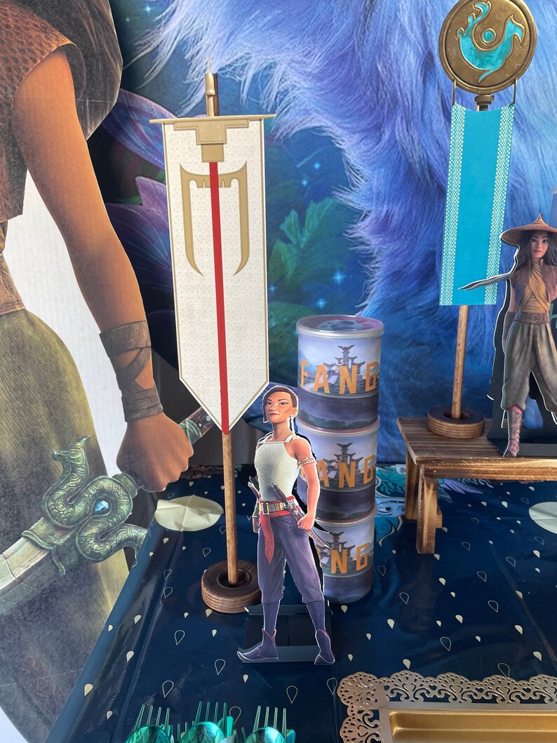 Raya and the Last Dragon Character Tent - Etsy