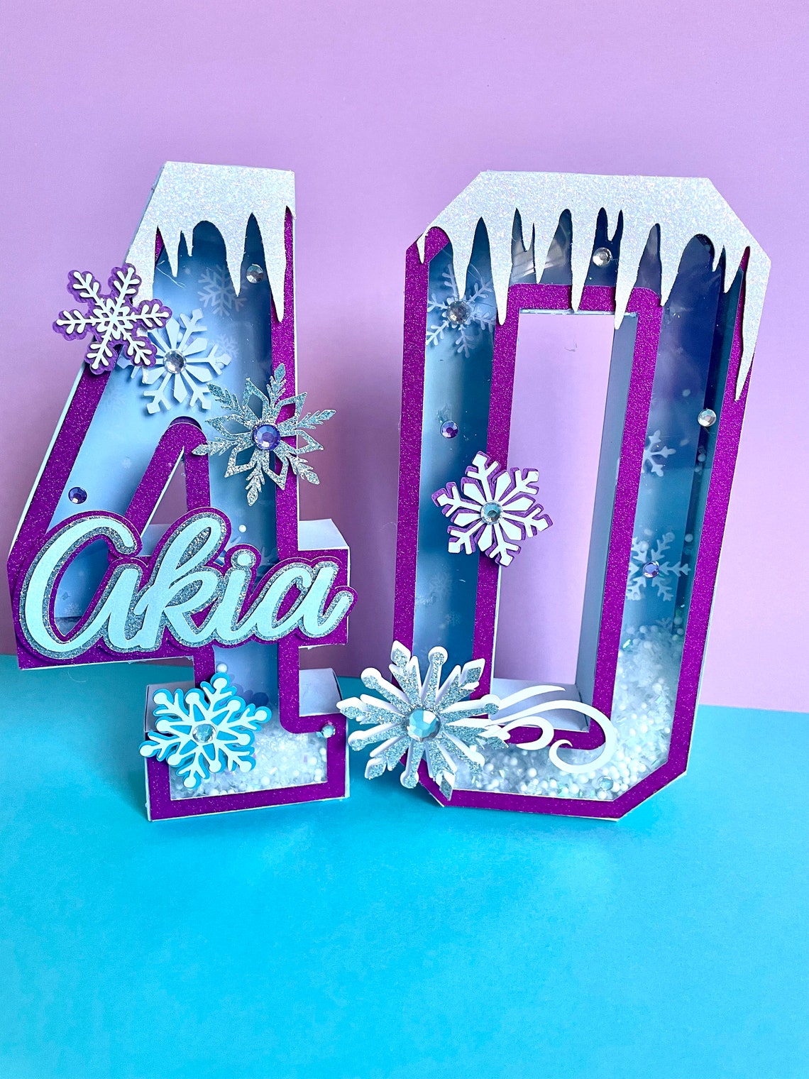 Winter One-derland 3D Letters/ Wonderland Party Props - Etsy