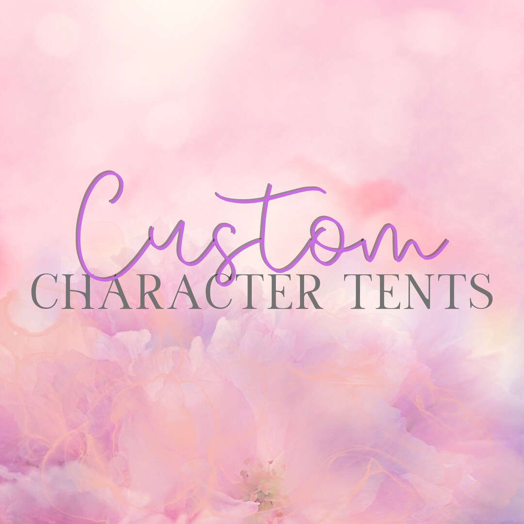 Custom Character Tents - Etsy