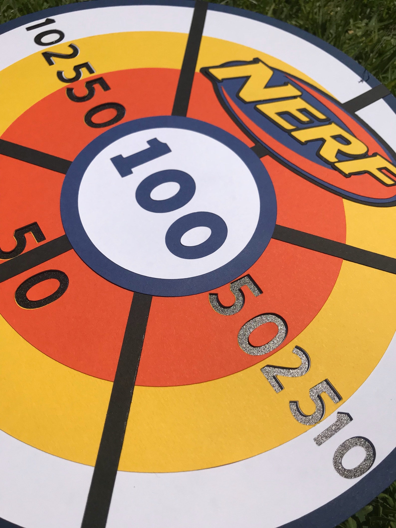 Nerf Targets Nerf Rules Sign Nerf Cupcake Toppers - Etsy