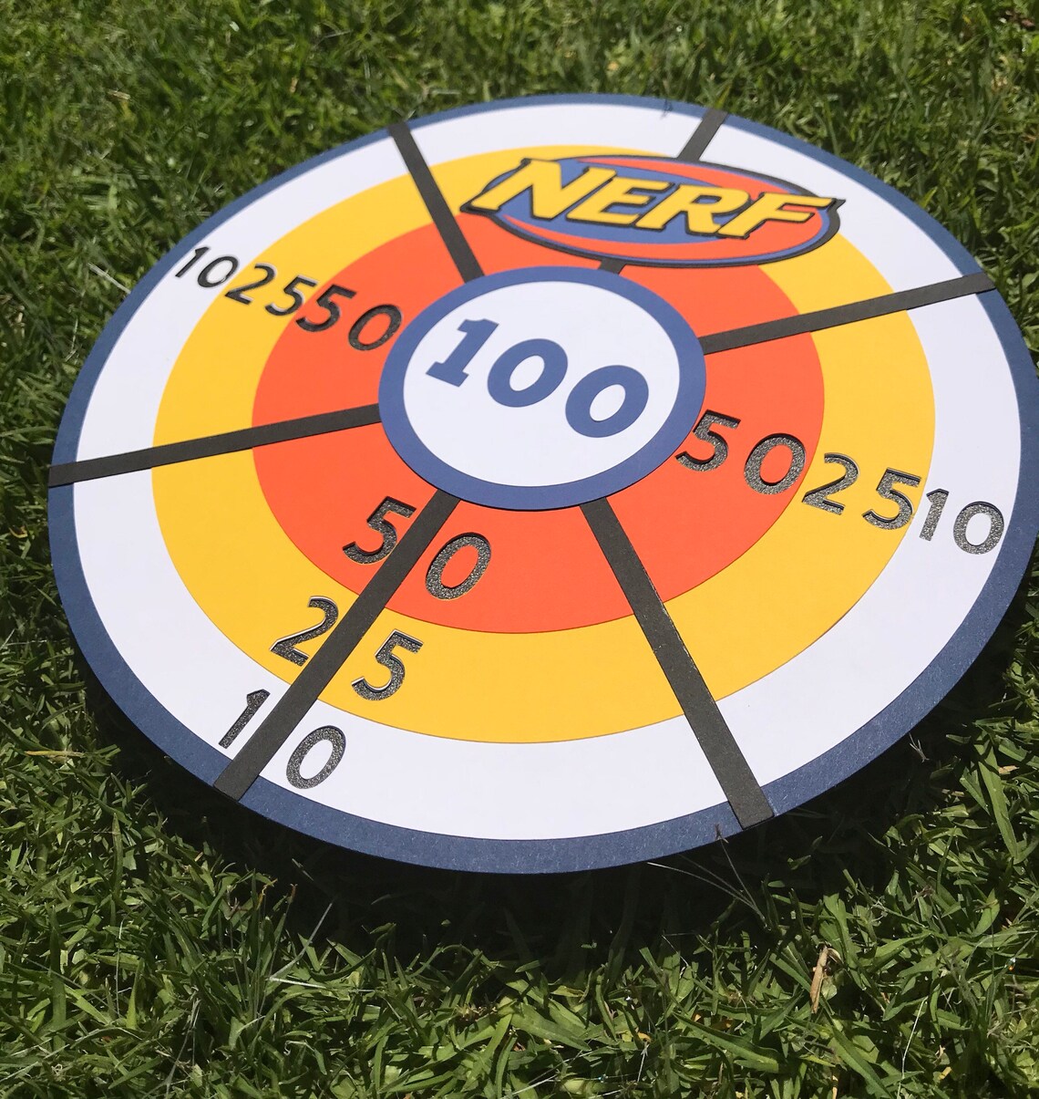 Nerf Targets Nerf Rules Sign Nerf Cupcake Toppers - Etsy