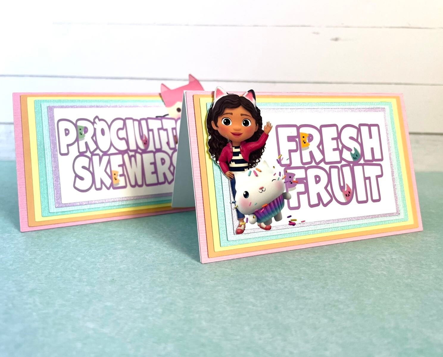 Gabby Dollhouse Table Food Tents - Etsy