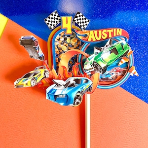 Hot Wheels Cake Topper - Etsy