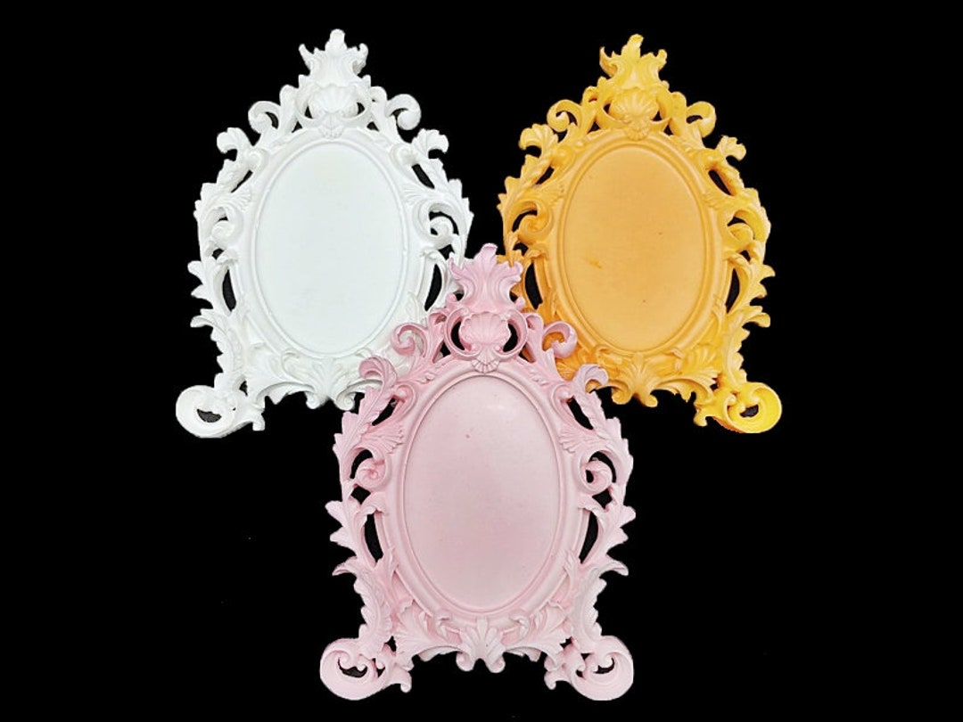 Silicone Mold Leaf Frame Tablet Large Casting Mold Candle, Raysin ...