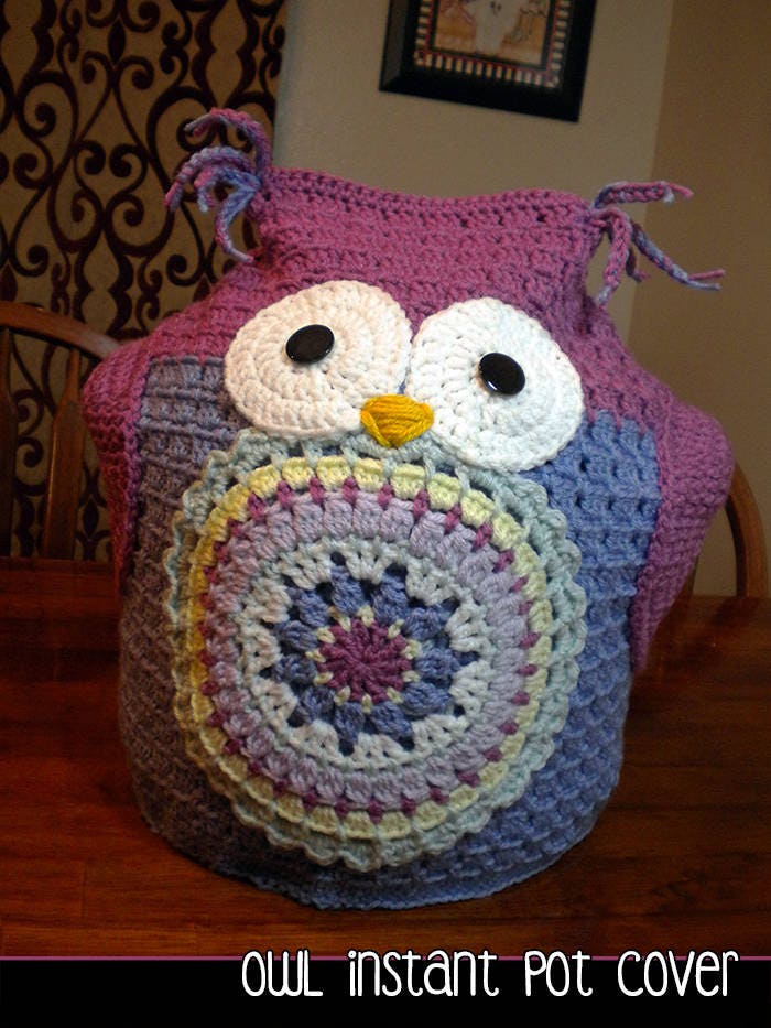 Owl Instant Pot Cover Pattern - Etsy