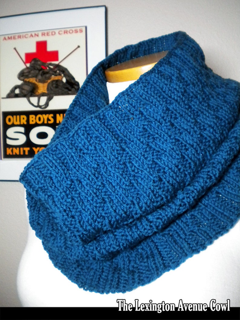 The Lexington Cowl Knitting Pattern - Etsy