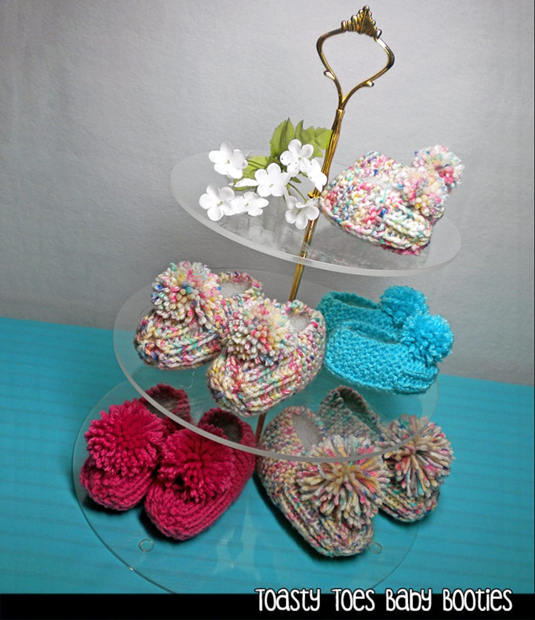 Toasty Toes Baby Booties Knitting Pattern - Etsy