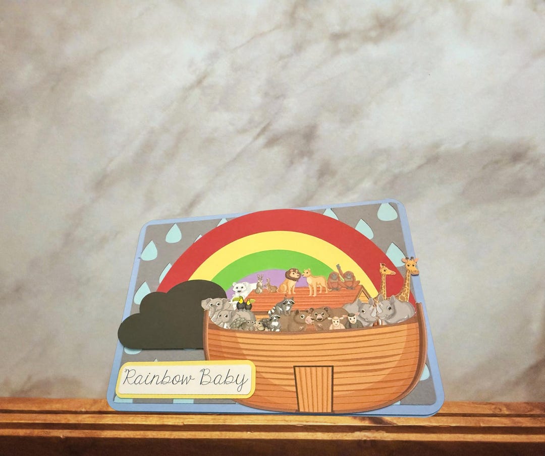 Noah's Ark Personalized Greeting Card - Etsy