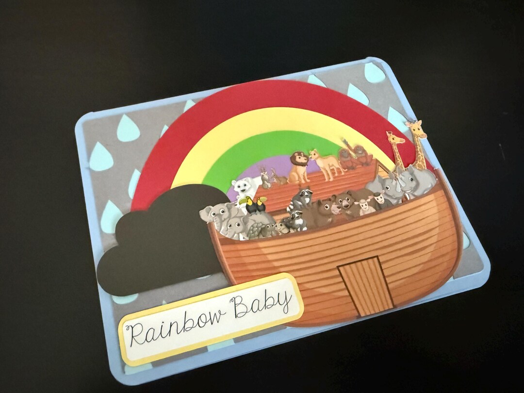 Noah's Ark Personalized Greeting Card - Etsy