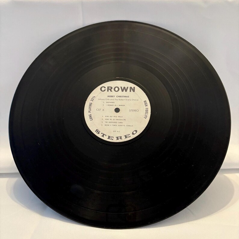 Johnny Cole and the Robert Evans Chorus Merry Christmas - Etsy