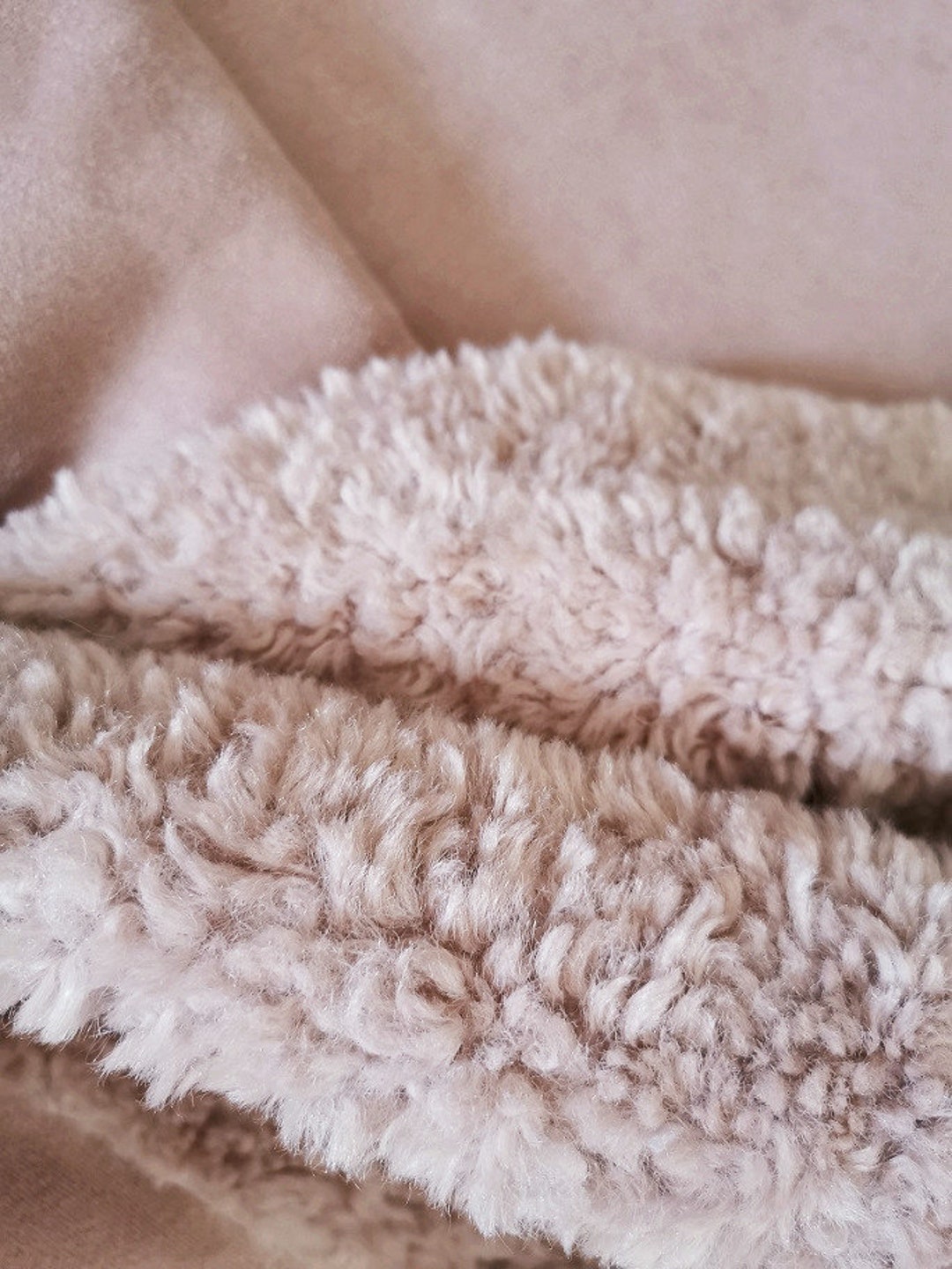 Pink Teddy Bears Fabric Soft Curled Fabric 79cm X 48cm 31x18 - Etsy