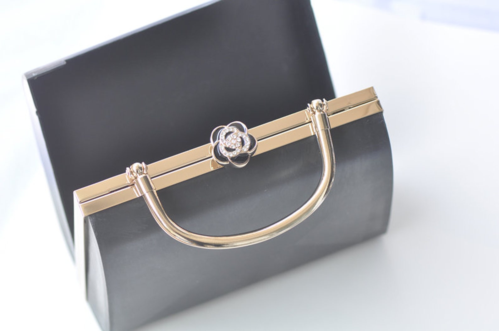 Rectangular Box Purse Frame Clutch Bag Frame 8.5x15.5x19cm - Etsy