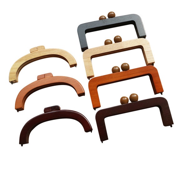 20cm 8 Retro Purse Frame / Wood Purse Frame With - Etsy