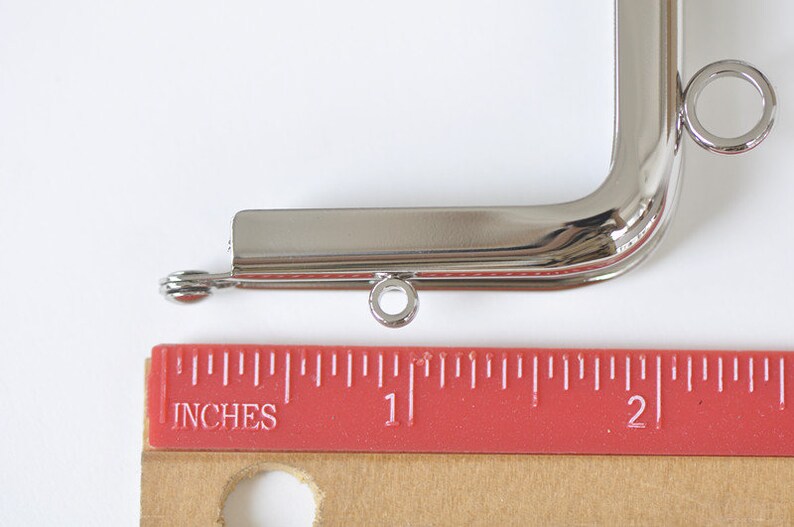 11cm 4 Purse Frame Silver Clasp Frame 11cmx5cm | Etsy