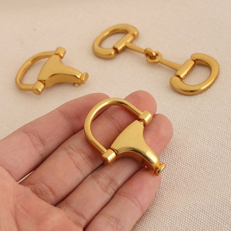 Vintage Gold Purse Lock Purse Closure Leather Craft Accessory - Etsy