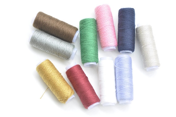 Purse Frame Bag Thread 203 Sewing Essential 10 Colors A Set - Etsy