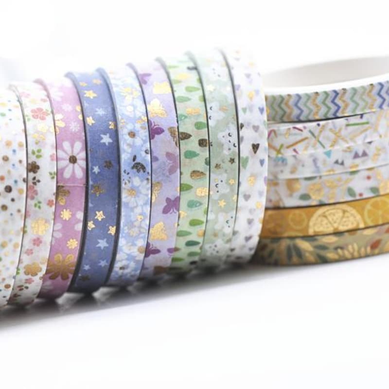 Blue Star Washi Tape - Etsy