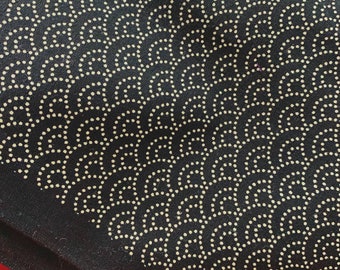 Black Pattern Fabric - Etsy