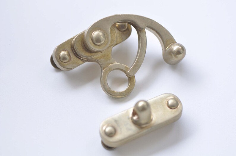 Retro Brass Purse Lock Purse Closure Leather Craft Accessory - Etsy