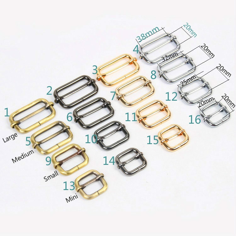 1 Pc Rectangle Buckles/ Square Buckles Strap Adjuster 20mm - Etsy
