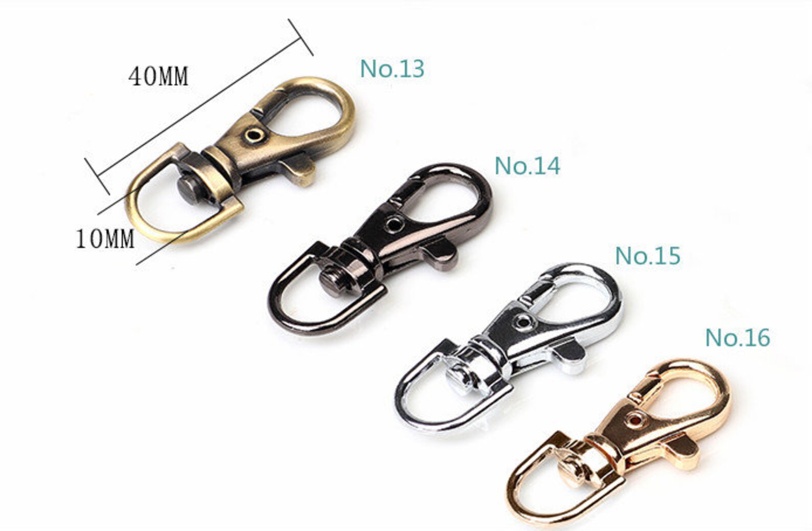 Trigger Snap Hooks / Purse Hook / Key Hook/swivel Hook 4pcs A Pack - Etsy