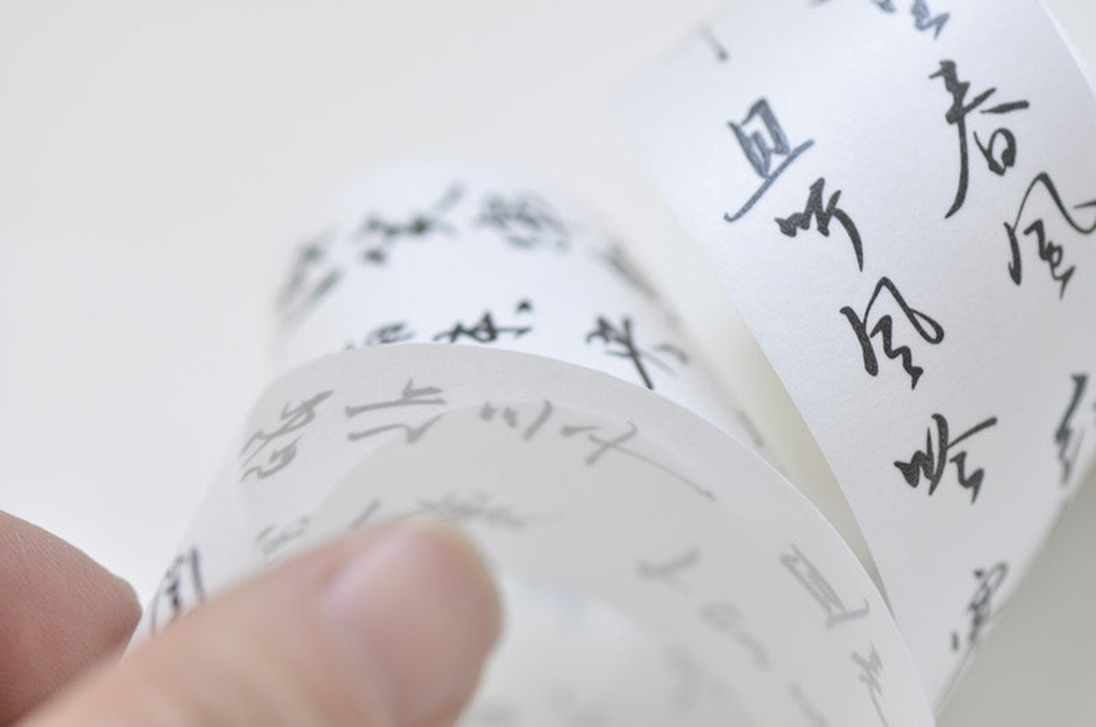 Retro Handwriting Washi Tape Scrapbooking Paper Tape 45mm x 3M | Etsy