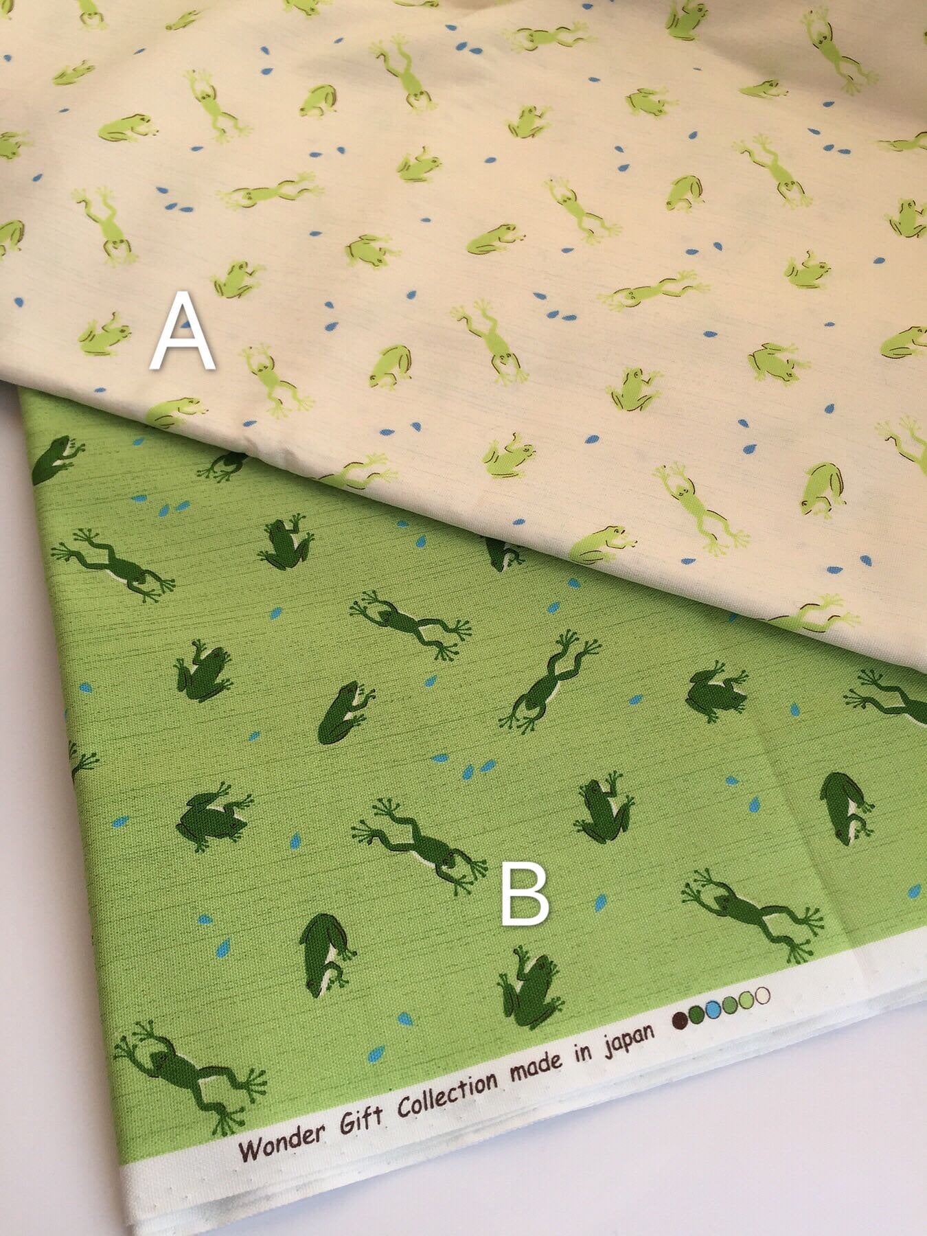 Frog Pattern Cotton Fabric Soft Thin Cotton Fabric Sewing | Etsy
