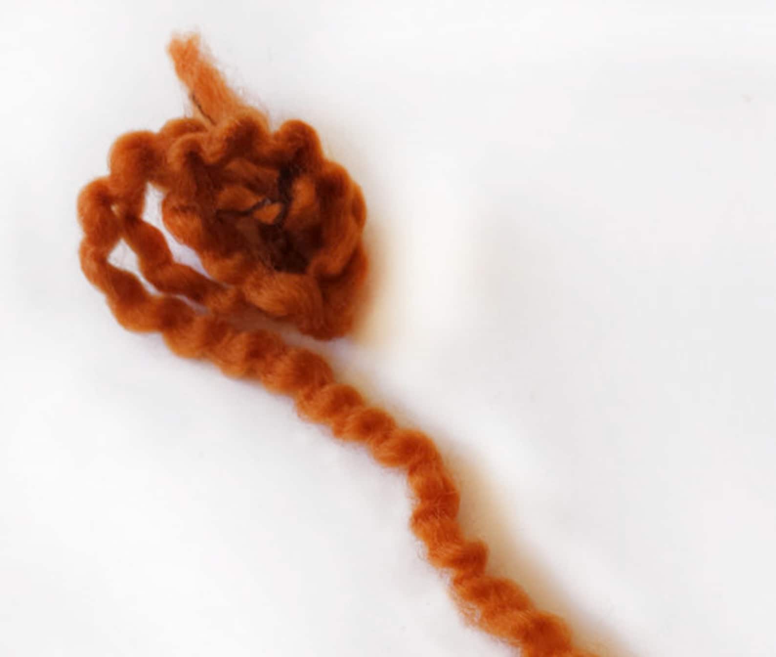 Wool Curls for Doll Hair Teddy Felting Art Yarn High - Etsy