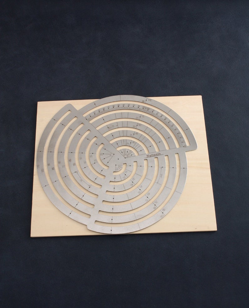 Steel Circular Ruler - Etsy